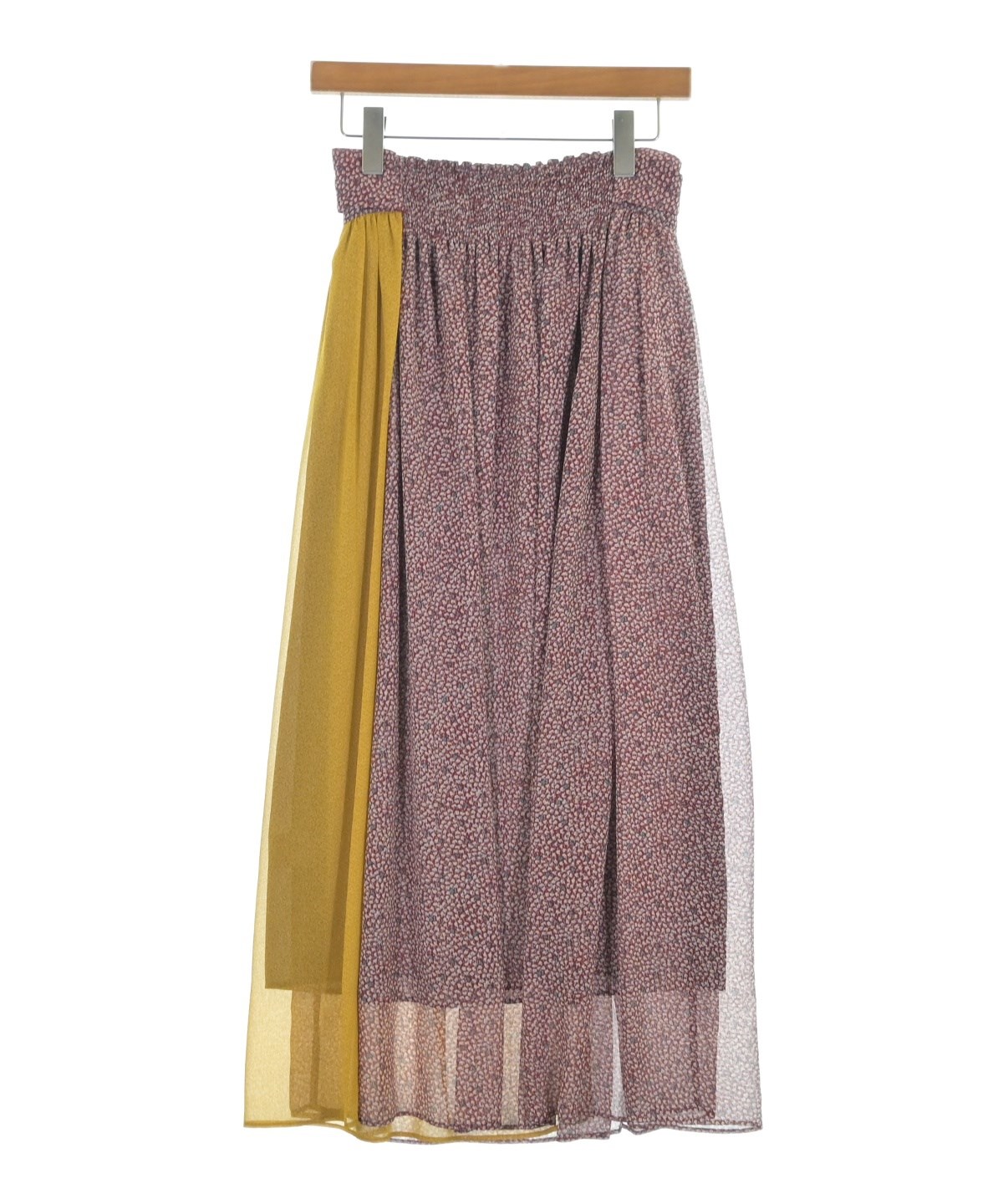 MACPHEE（マカフィー）ロング・マキシ丈スカート 赤 サイズ:34(S位) レディース/2200588778034 |【公式】ブランド古着・中古通販はRAGTAG（ラグタグ）