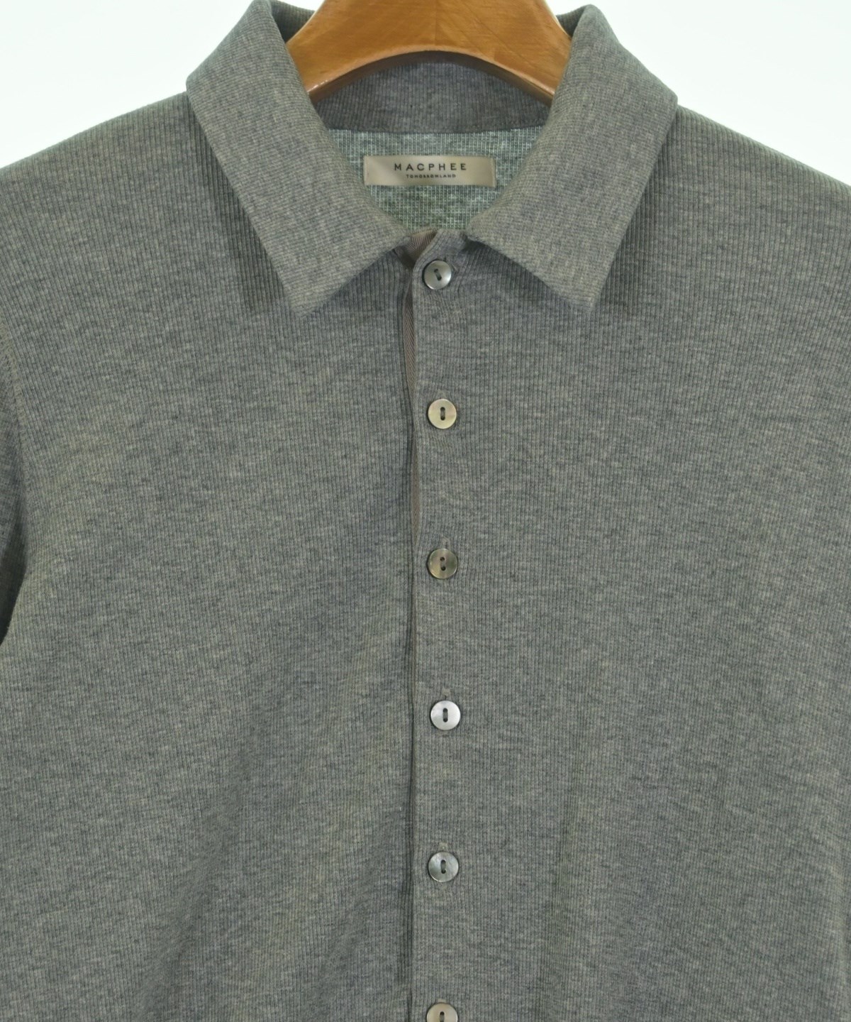 MACPHEE（マカフィー）カーディガン グレー サイズ:S レディース/2200607353044 |【公式】ブランド古着・中古通販はRAGTAG（ラグタグ）