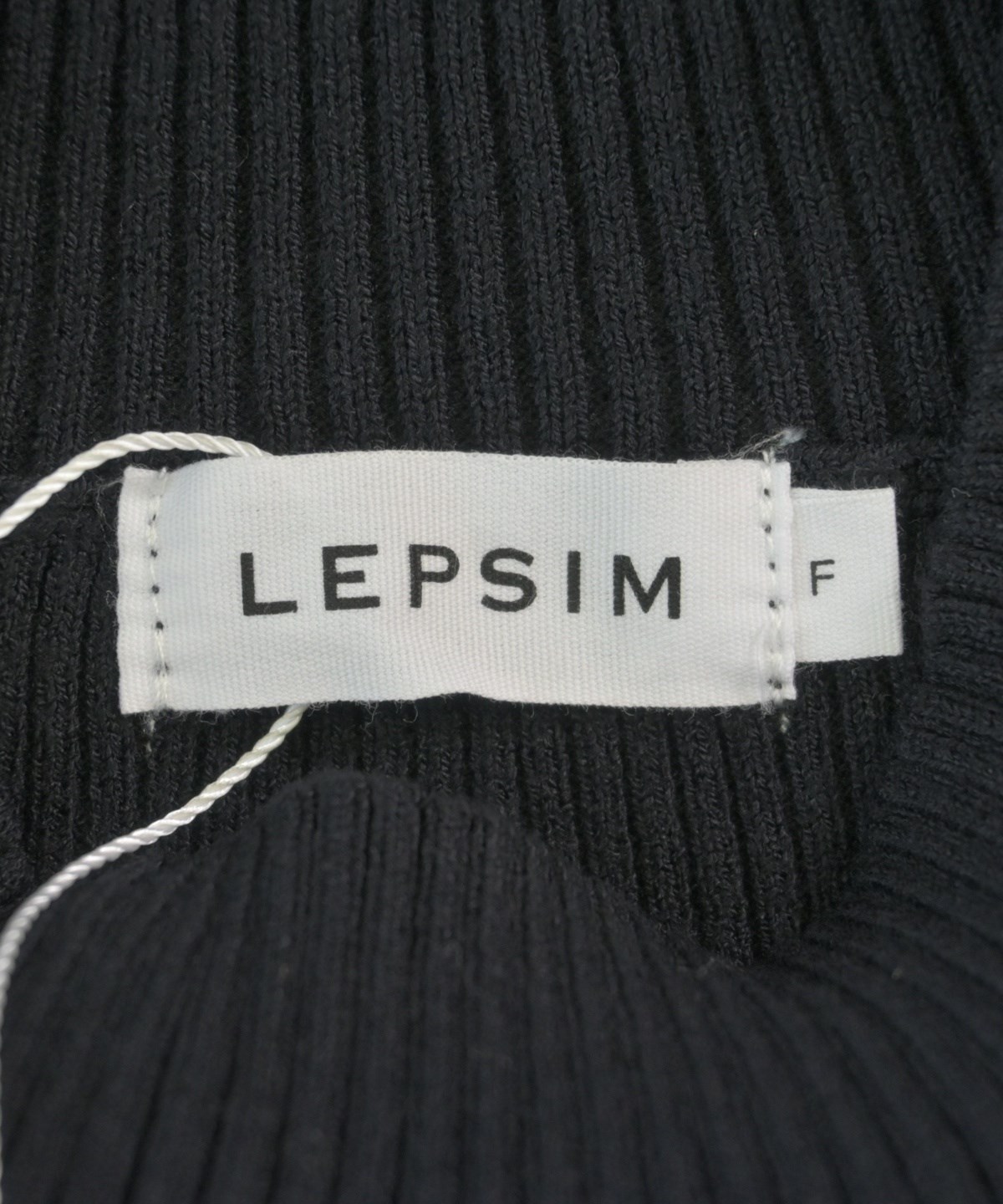 LEPSIM LOWRYSFARM（レプシィムローリーズファーム）ニット・セーター 黒 サイズ:F レディース/2200610926242 |【公式】ブランド古着・中古通販はRAGTAG（ラグタグ）