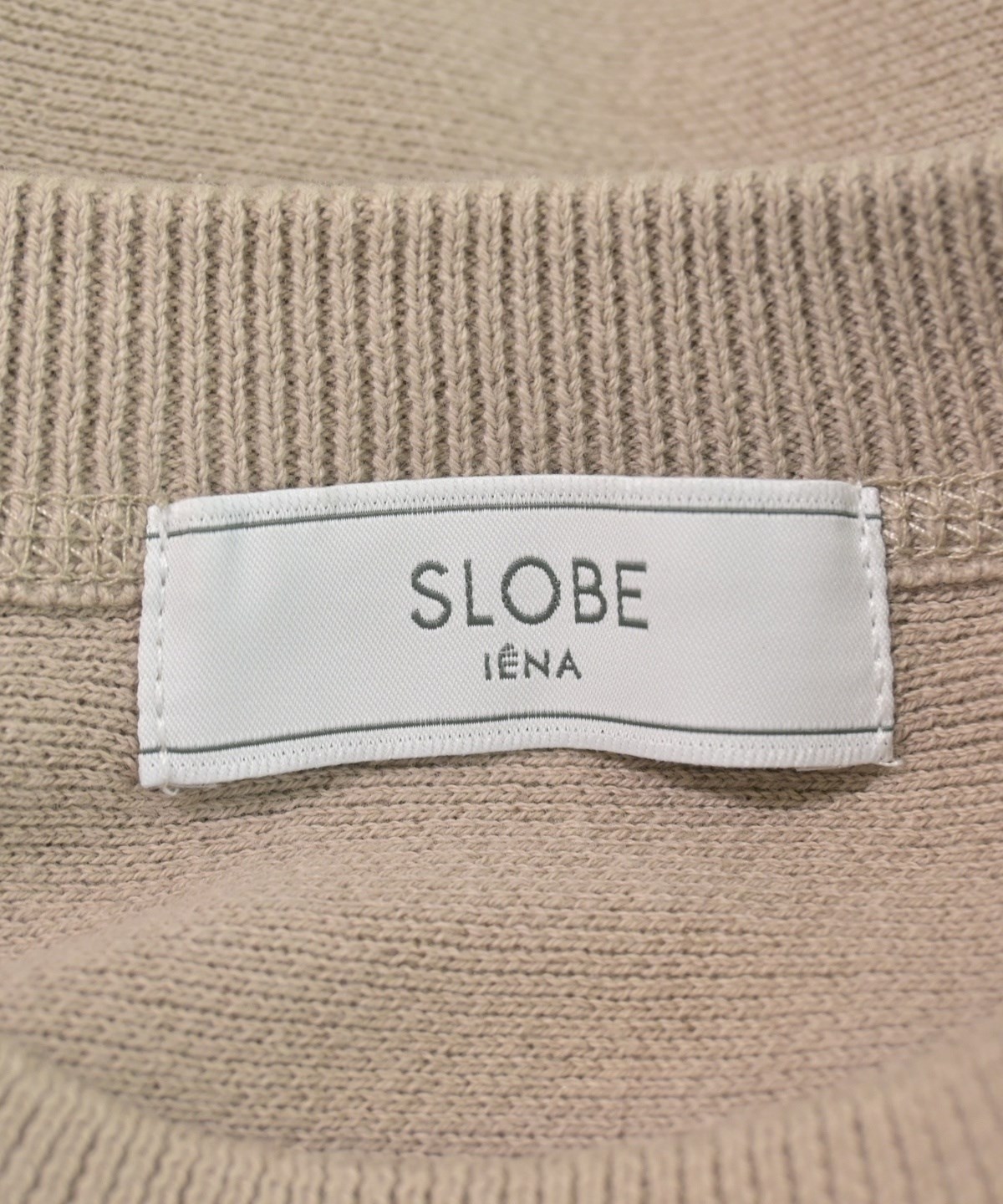 SLOBE IENA（スローブイエナ）ニット・セーター ベージュ サイズ:F レディース/2200612805064 |【公式】ブランド古着・中古通販はRAGTAG（ラグタグ）