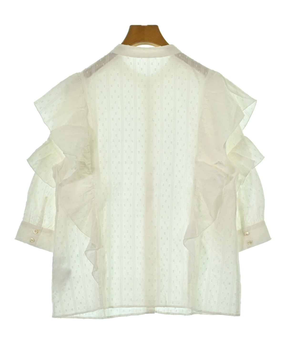 SLOBE IENA（スローブイエナ）ブラウス 白 サイズ:-(L位) レディース/2200614209044 |【公式】ブランド古着・中古通販はRAGTAG（ラグタグ）