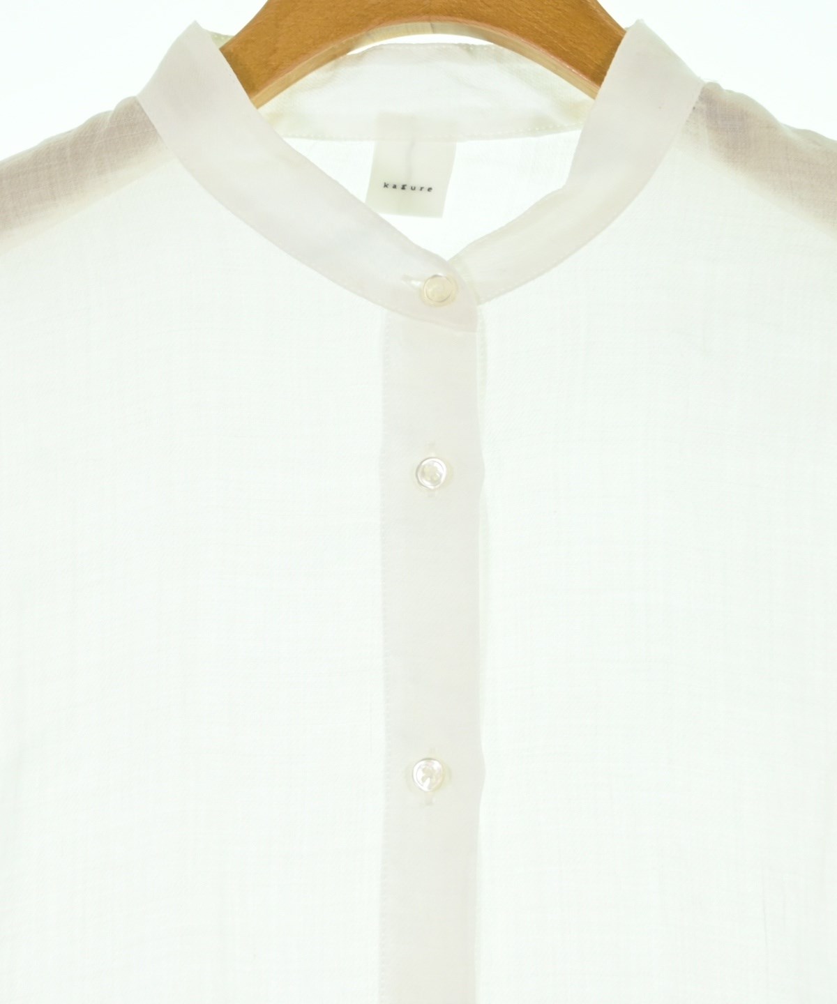 かぐれ（カグレ）カジュアルシャツ 白 サイズ:F レディース/2200640918118 |【公式】ブランド古着・中古通販はRAGTAG（ラグタグ）