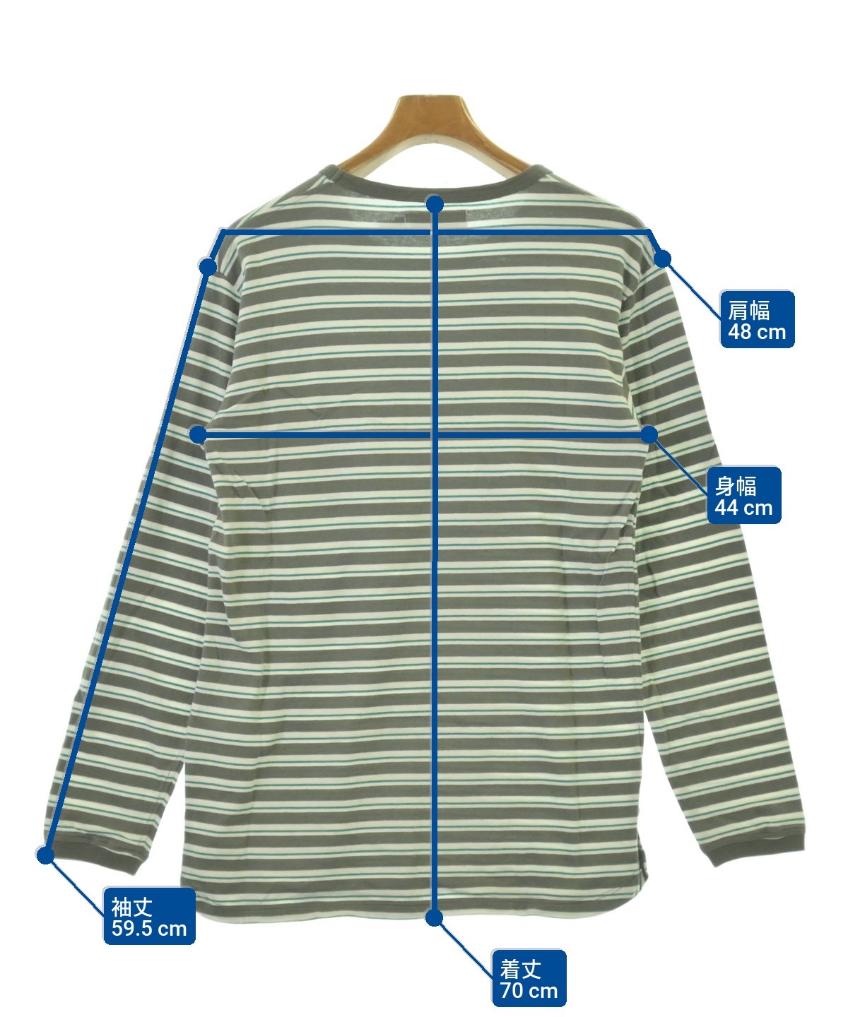 nonnative（ノンネイティブ）Tシャツ・カットソー グレー サイズ:1(M位) メンズ/2200689088247 |【公式】ブランド ...