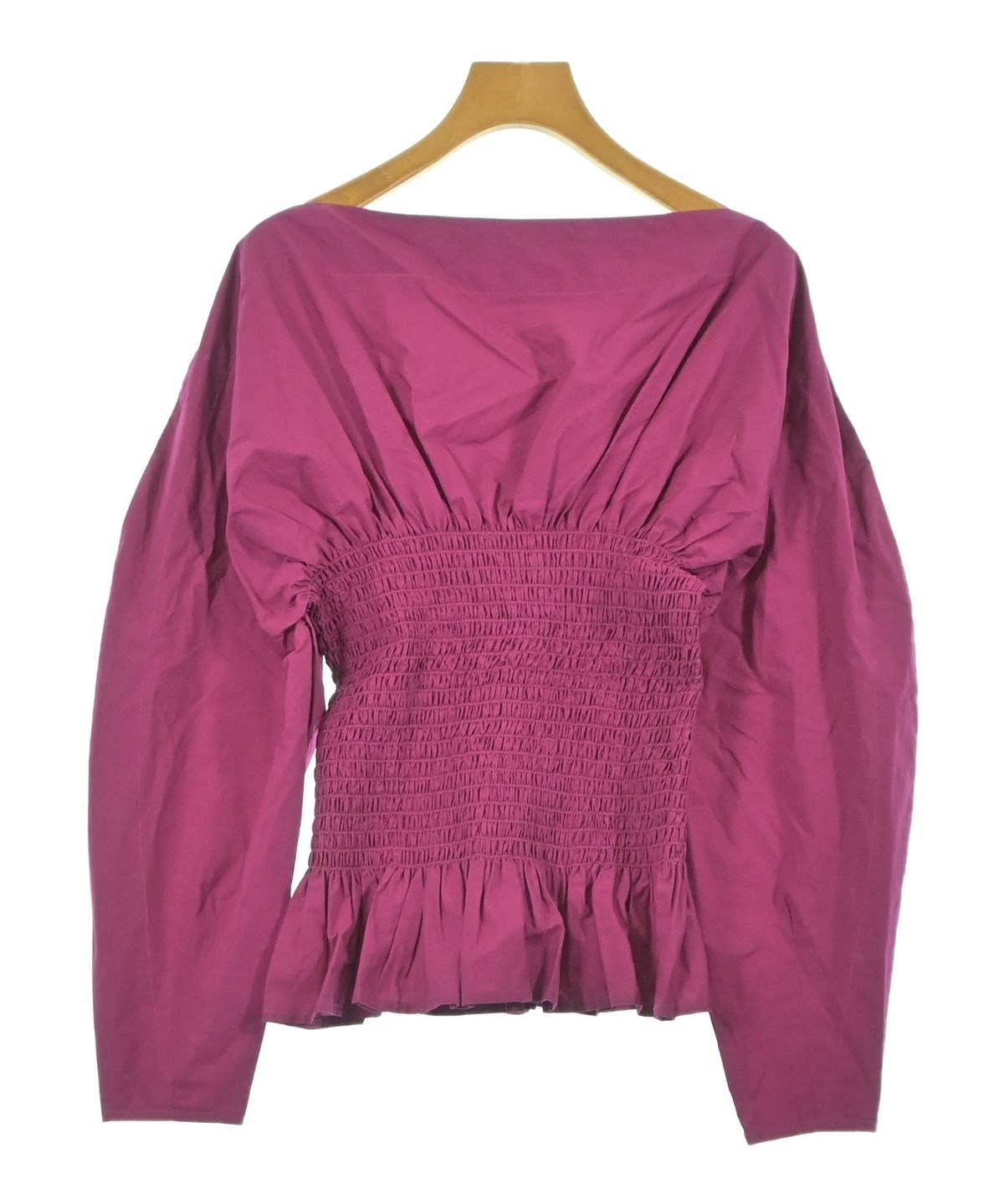 Merlette マーレット カジュアルシャツ レディース 【古着】【中古】 Merlette（マーレット）カジュアルシャツ 赤 サイズ:-(XS位