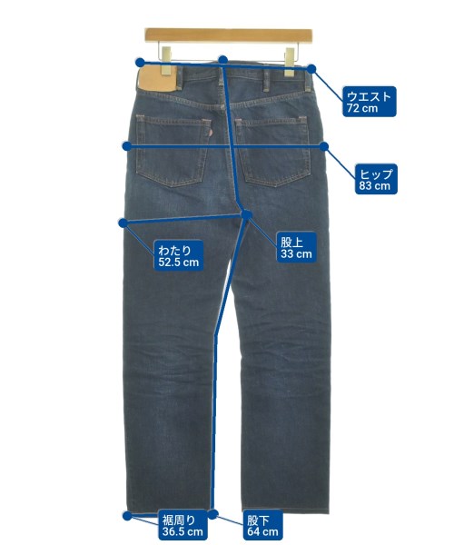 Bla Konst（ブロコンスト）デニムパンツ 紺 サイズ:25(S位) レディース