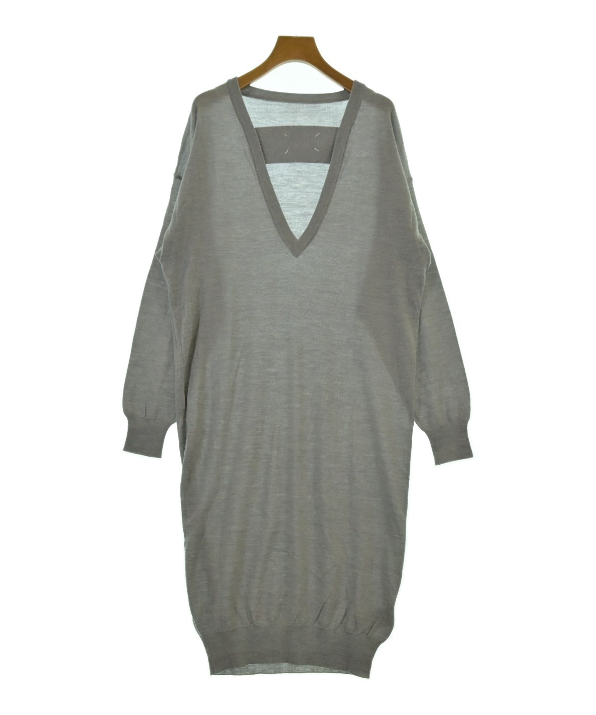 Maison Margiela（メゾンマルジェラ）ワンピース グレー サイズ:S