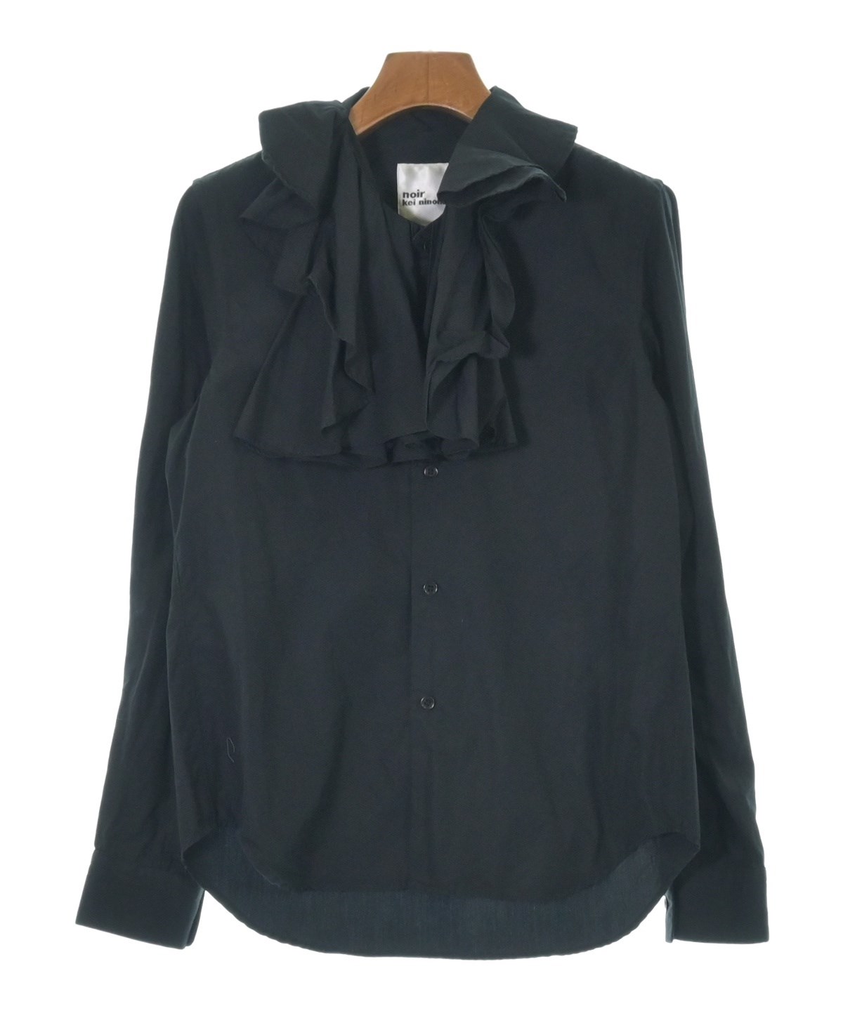 noir kei ninomiya（ノワールケイニノミヤ）ブラウス 黒 サイズ:S