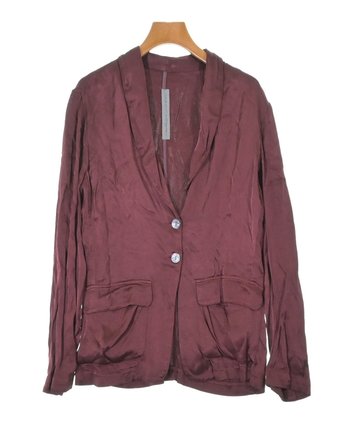 RAQUEL ALLEGRA ラクエルアレグラ ワンピース レディース 【古着】【中古】 RAQUEL ALLEGRA（ラクエルアレグラ）テーラードジャケット 赤 サイズ:0