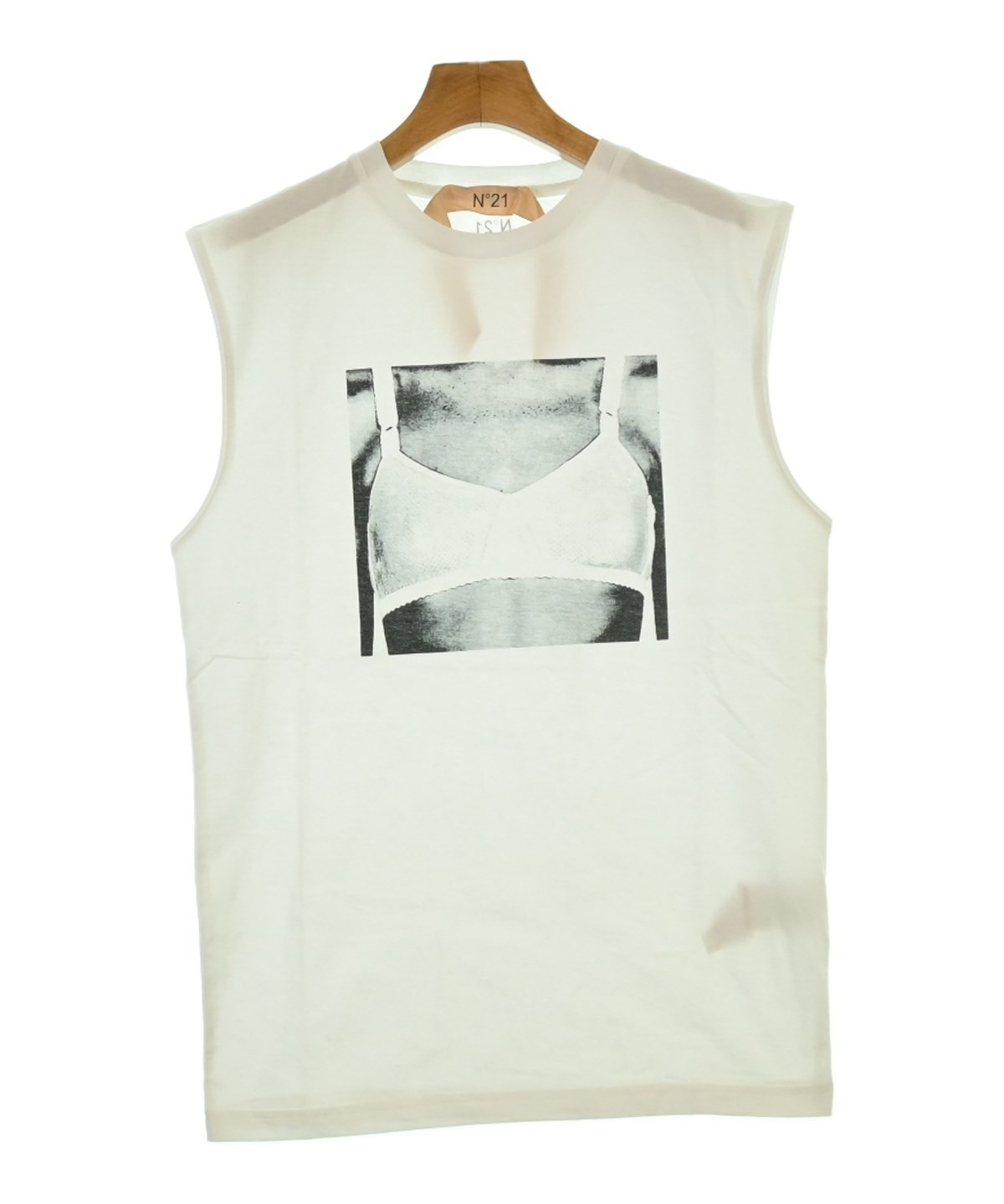 Nﾟ 21（ヌメロヴェントゥーノ）Tシャツ・カットソー 白 サイズ:XS