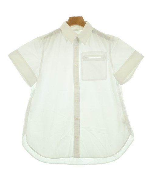 Y's（ワイズ）カジュアルシャツ 白 サイズ:1(XS位) レディース