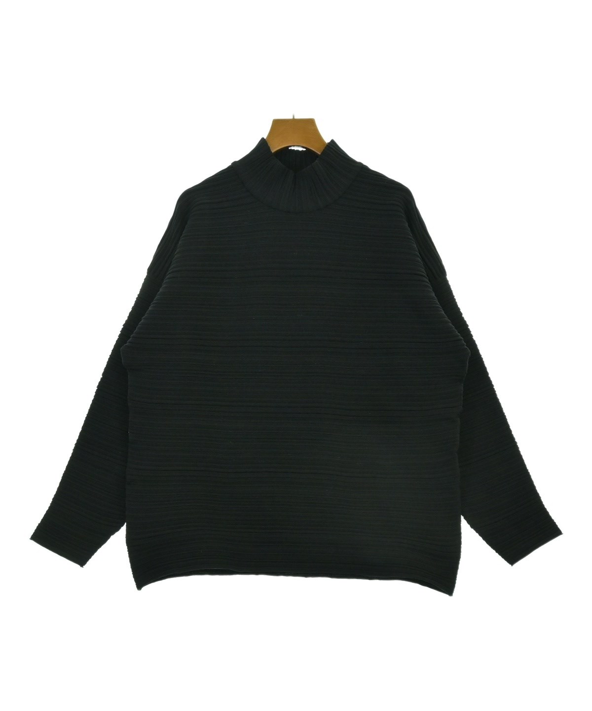 PLEATS PLEASE（プリーツプリーズ）ニット・セーター 黒 サイズ:F