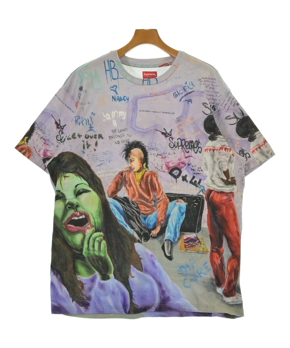 Supreme（シュプリーム）Tシャツ・カットソー 紫 サイズ:XL メンズ