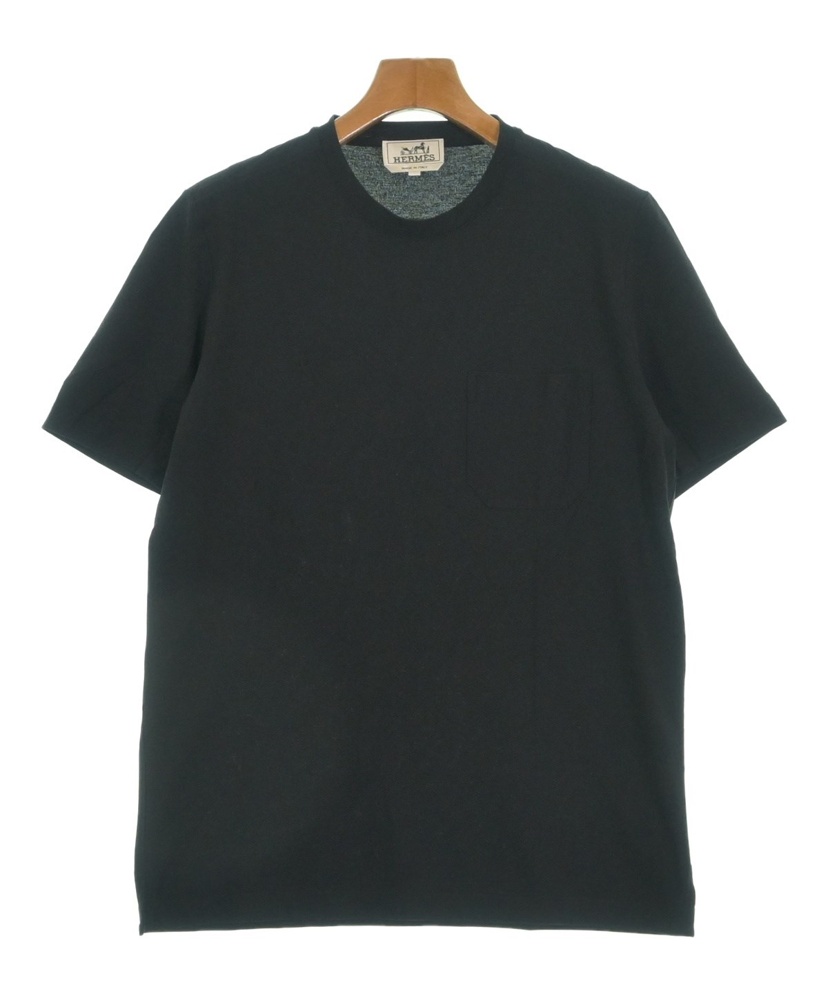 HERMES（エルメス）Tシャツ・カットソー 黒 サイズ:S メンズ