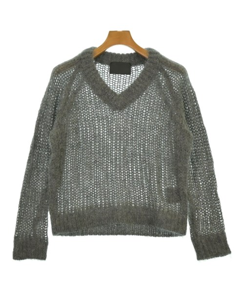 PRADA（プラダ）ニット・セーター グレー サイズ:44(S位) メンズ