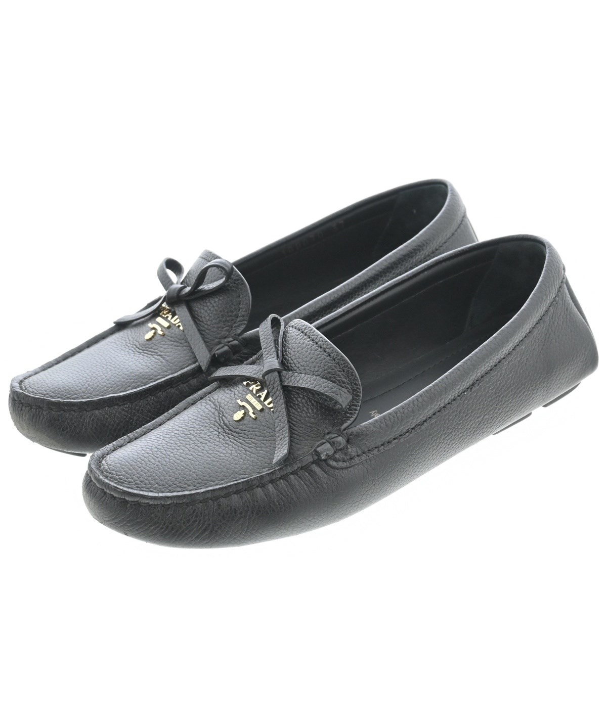 PRADA（プラダ）ドレスシューズ/ローファー 黒 サイズ:EU37(23.5cm位) レディース/2200585207025 |【公式】ブランド古着・中古通販はRAGTAG（ラグタグ）
