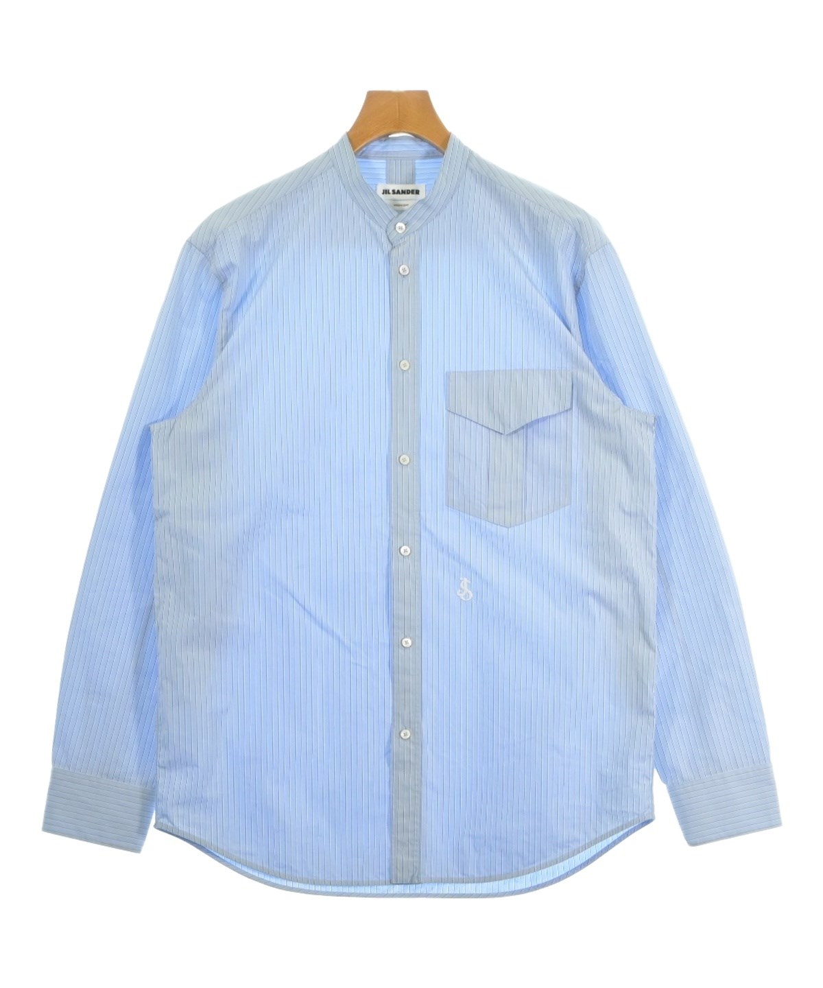 JIL SANDER（ジルサンダー）カジュアルシャツ 青 サイズ:39(M位