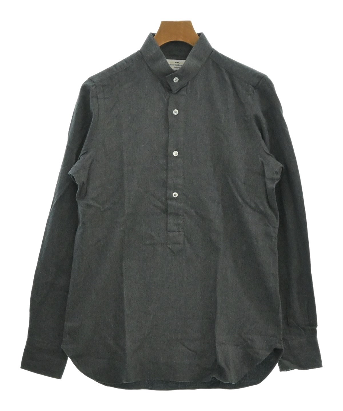 Mario Muscariello（マリオムスカリエッロ）カジュアルシャツ グレー サイズ:M メンズ/2200567987600 |【公式 ...