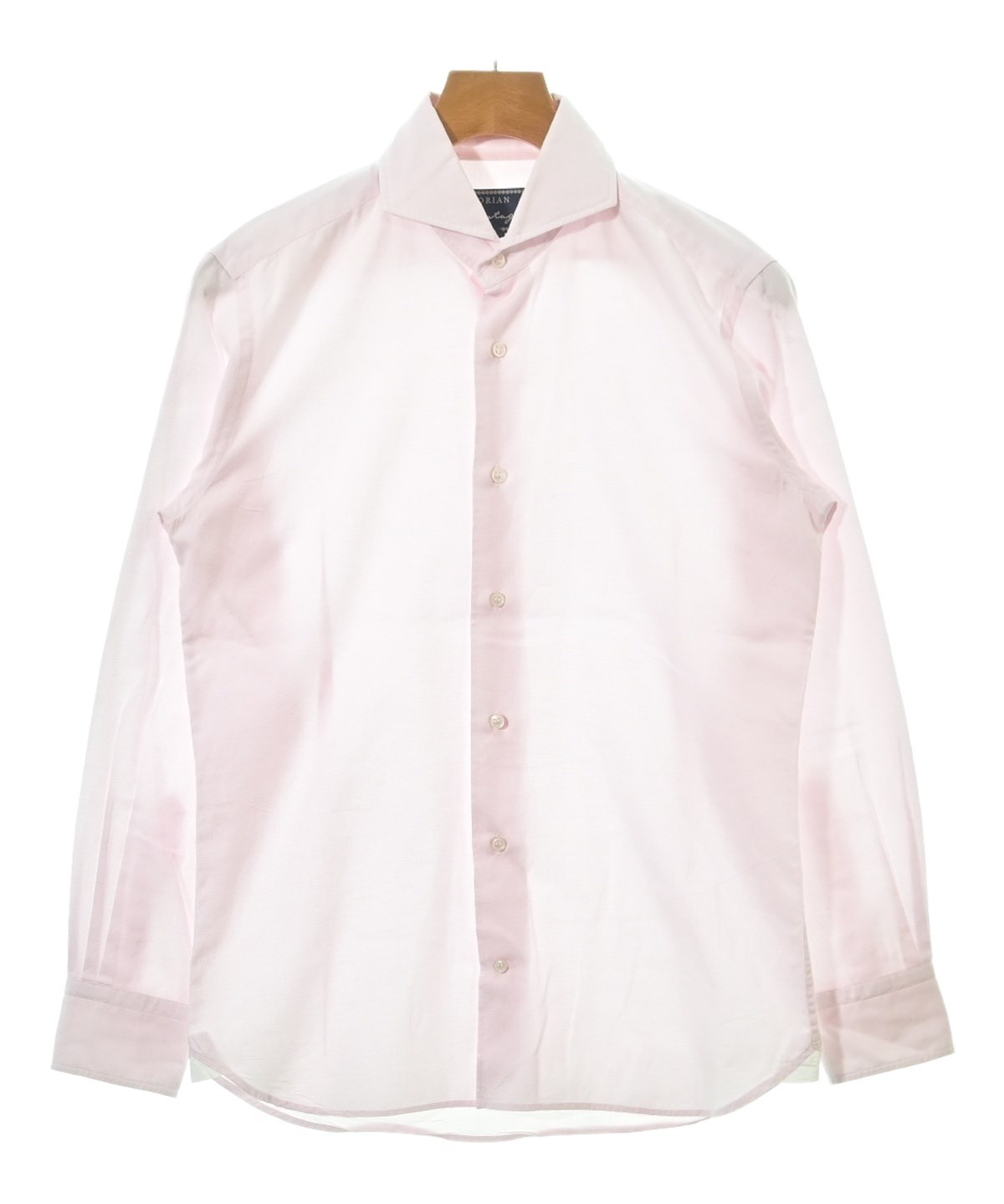 ORIAN（オリアン）カジュアルシャツ ピンク サイズ:S メンズ