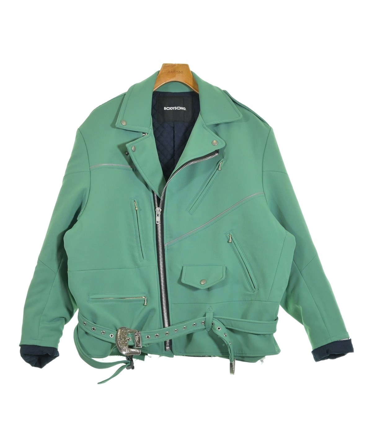 bodysong.（ボディソング）ライダース 緑 サイズ:-(XXL位) メンズ