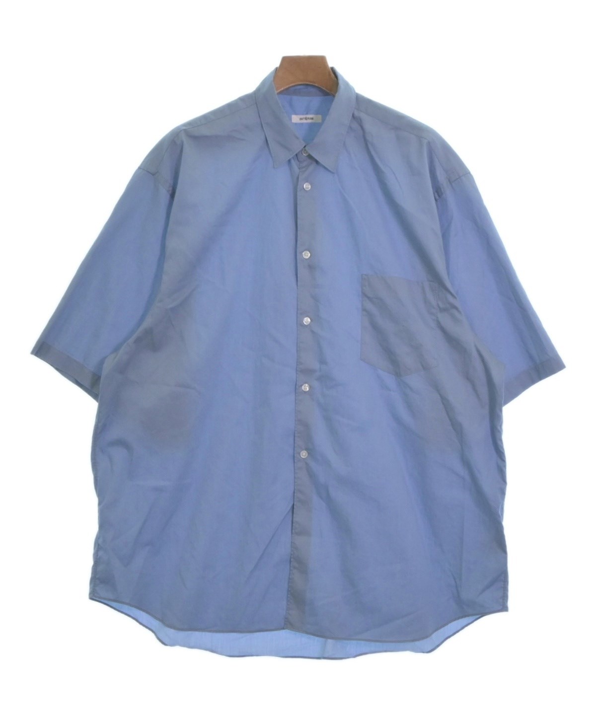INTERIM（インテリム）カジュアルシャツ 青 サイズ:-(M位) メンズ/2200496666010 |【公式】ブランド古着・中古通販は ...